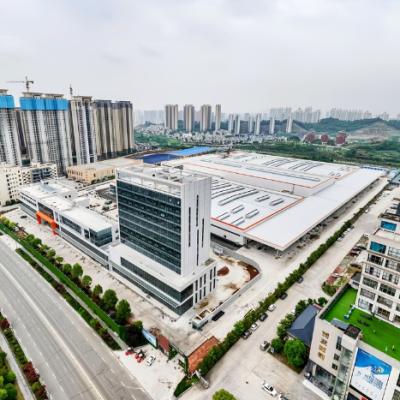 China Abrasion Resistant Steel Flooring Steel Structure Warehouse Uniform Panel Color Consistency for sale