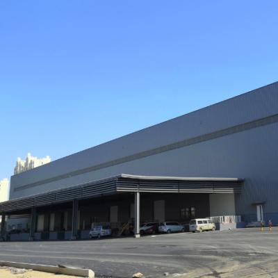 Cina Modulare telaio in acciaio magazzino costruzione intemperie materiale in acciaio resistenza al fuoco in vendita