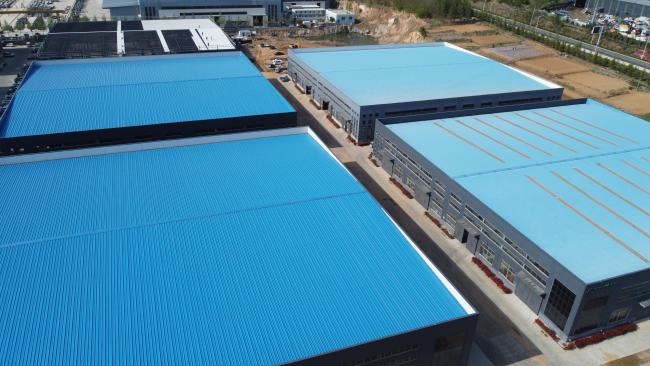 Steel frame building assembly process