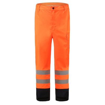 中国 多標準Workwearのこんにちは気力のオレンジFRは反液体の化学機能の働くズボンを防水する 販売のため