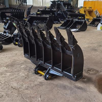 China Simples de instalação Excavator Raiz Rake para alta durabilidade e desempenho à venda