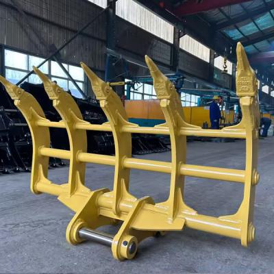 Cina 5-7 giorni lavorativi Attachment del grattacielo dell'escavatore Optimizato spaziamento tra le tine per la pulizia dei detriti in vendita