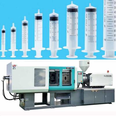 China 50mm Screw 200T 50ml Disposable Syringe Making Machine for sale