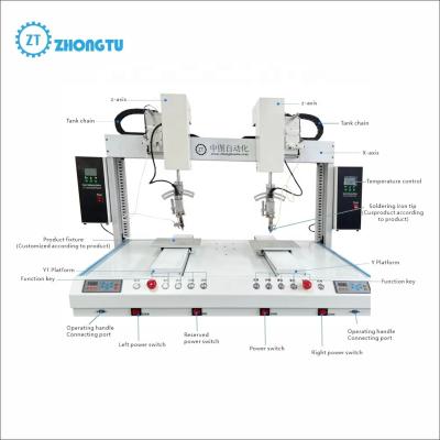 중국 XYZ 축 자동 용접 기계 PLC 제어 PCB 용접 판매용