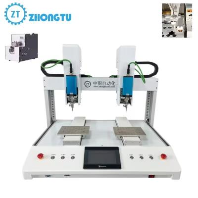 China Precise and efficient dual station automatic screw machine revolutionizes the screw assembly process for sale