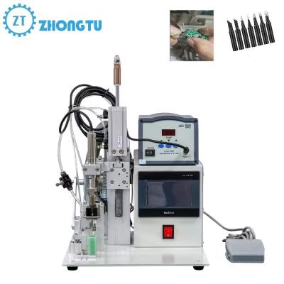 China Semi Automatic Soldering Machine with Digital Temperature Control 200-450℃ for sale
