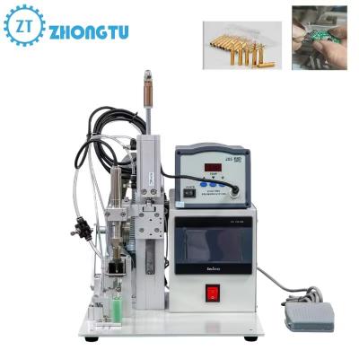 China Semi Automatic Soldering Machine with Temperature Control 220V for sale