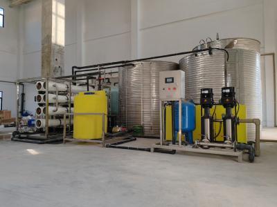 China Sistema de desalinización por ósmosis inversa de aguas residuales de limpieza industrial y para el cumplimiento de las normas de agua en venta