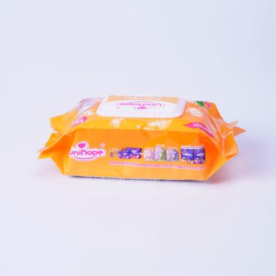 Cina Natural And Hygienic Baby Wipes Comfortable Newborn Wet Wipes Aloe Vera scent in vendita