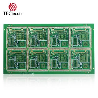 OEM Multilayer Printed Circuit Board RIGID PCB Semi Metalized Trough On Four