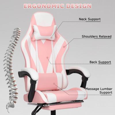 Κίνα ALINUNU Metal Type Metal High Back Video Ergonomic Racing PC Gaming Chair με υποστήριξη ποδιών προς πώληση