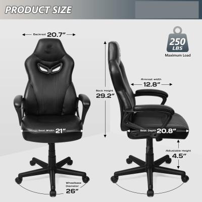Κίνα ALINUNU Direct Lumbar Support Racing Gaming Chair για ενήλικες 21