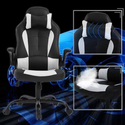 Chine Chaise informatique ergonomique confortable et réglable pour adultes siège en faux cuir à vendre