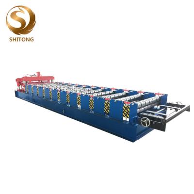 Китай 960 type glazed tile sheet profile roll forming machine made in China продается