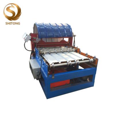 Chine Voûte de bonne qualité courbant la machine de panneau de tôle d'acier de couleur de toit à vendre