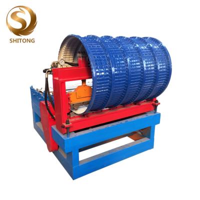 Chine Voûte de bonne qualité courbant la machine de panneau de tôle d'acier de couleur de toit à vendre