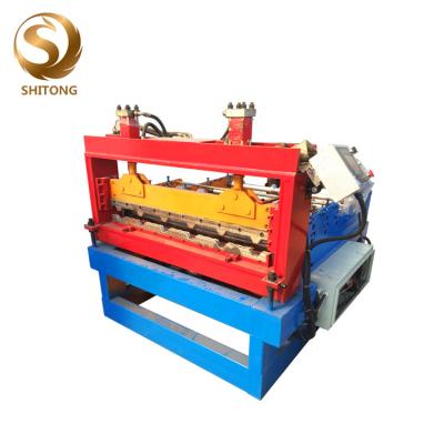 Chine Voûte de bonne qualité courbant la machine de panneau de tôle d'acier de couleur de toit à vendre
