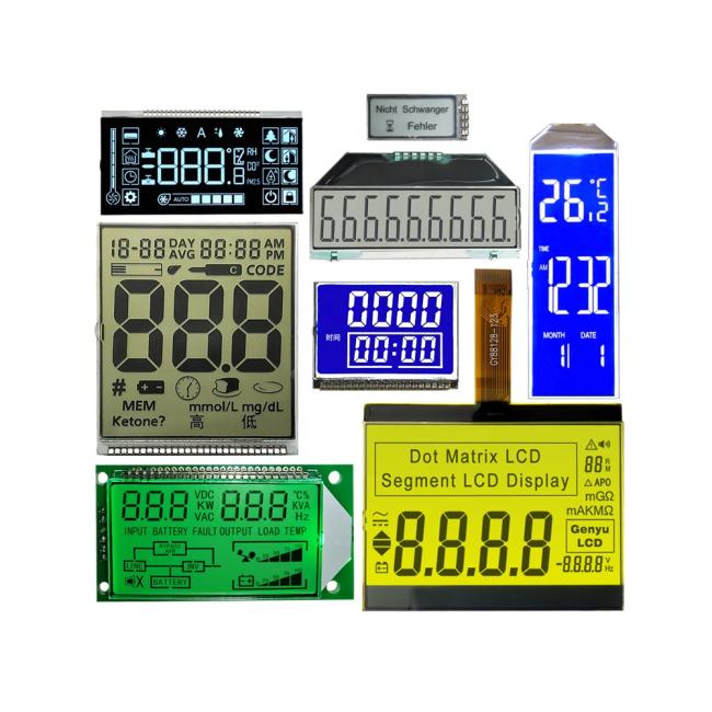 Segment LCD Display Examples