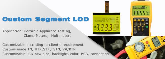 LCD module dimensions