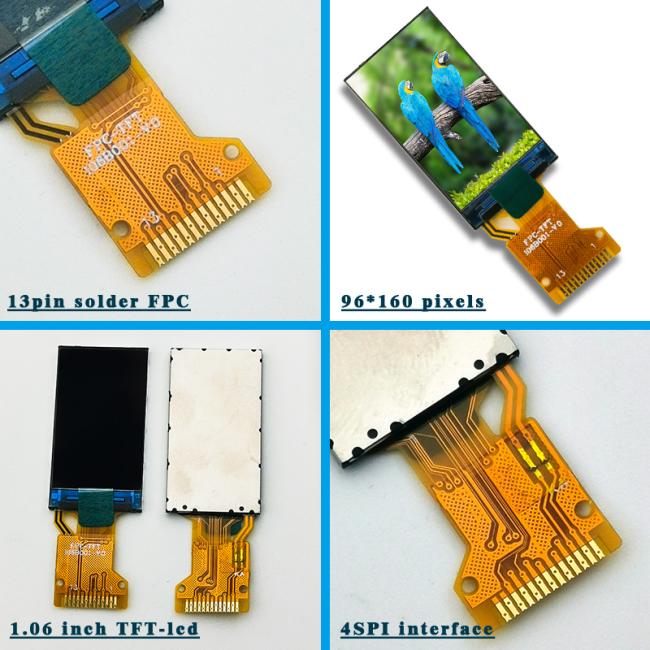 1.06 Inch TFT LCD Module side view