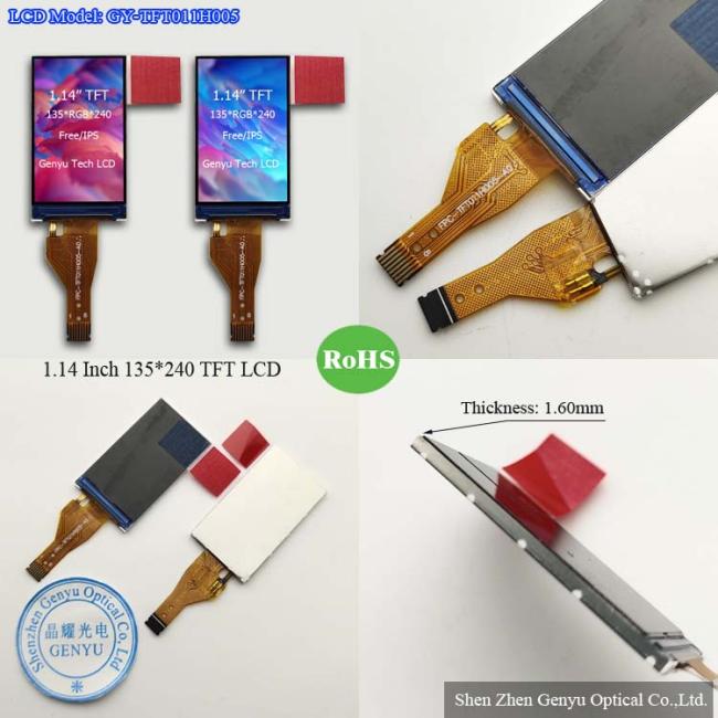 Genyu 1.14 inch TFT Display front view
