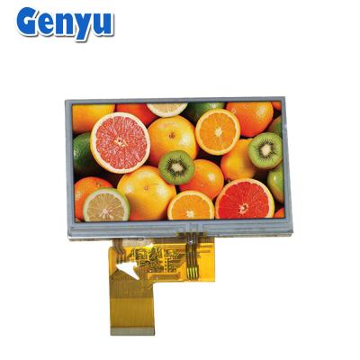 China 4.3 Inch TFT LCD Display Module 480x272 RGB Interface for sale
