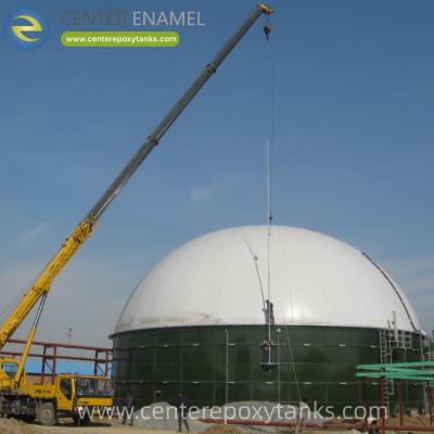 China Double Membrane Biogas Holder for Agricultural Wastewater Treatment: Ensures Secure Storage for Biogas Generated from Farm Runoff and Organic Waste for sale