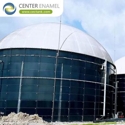 China Double Membrane Biogas Holder for a Dairy Farm Plant: Captures Methane from Manure Digesters for Reliable Farm Energy Use for sale