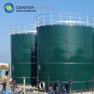 Chine Réservoirs en acier à boulons lisses et brillants pour le stockage de liquides industriels à vendre