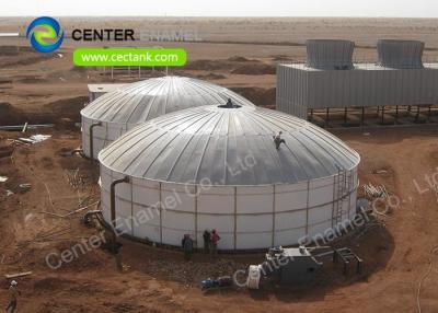 Chine 50000 gallons de réservoirs de stockage de liquide en acier recouverts de verre avec des certifications NSF à vendre