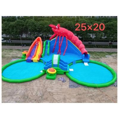 Κίνα Πυροβόλο Bounce House Water Slide Combo για εμπορικά λευκά και περισσότερα προς πώληση