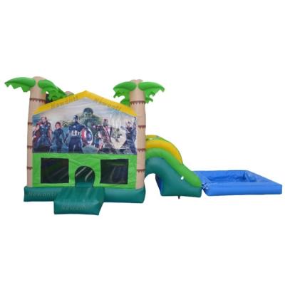 Κίνα Διαθεσιμότητα αποθέματος PVC Παιδί Bounce House με Επισκευή Κιτ αξεσουάρ και Custom Design προς πώληση