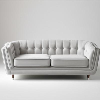 China 100% Polyester Filling Living Room Fabric Sofas designed with Various Legs for sale