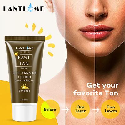 Cina Gocce abbronzanti per il corpo con olio autoabbronzante ai trigliceridi Capric in vendita