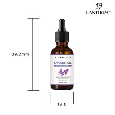 Cina MSDS Massaggio alla lavanda trasparente Olio essenziale per dormire Grado terapeutico in vendita