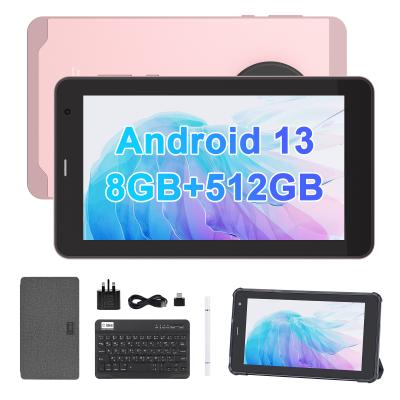 Cina C Idea Tablet da 7 pollici con SIM Wifi Android Tablet PC CM518 Pro Pink in vendita