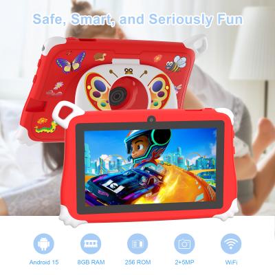 Cina C Idea Android 15 Kids Tablet 8+256GB Tablet didattico Kidspad con APP amichevole CM86 rosso in vendita