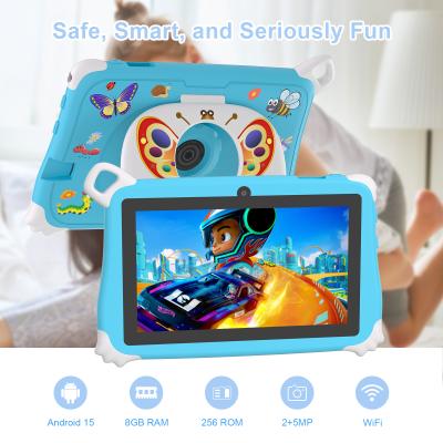 Cina C Idea Android 15 Kids Tablet 8+256GB Tablet didattico Kidspad con Friendly APP CM86 blu in vendita
