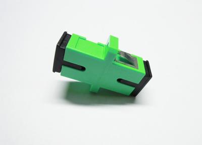 Chine Adaptateur optique duplex unimodal matériel de fibre de Sc RPA de vert de PBT à vendre