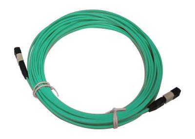 China MPO/MTP 8/12/24 quita el corazón al amarillo UPC/APC/OM3/al cordón de remiendo de la fibra óptica de la aguamarina en venta