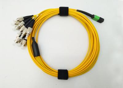 China 12F retira o núcleo de MPO MTP APC ao cabo de remendo da fibra ótica de FC à venda