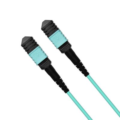 중국 850nm Mutilmode OM3 엘리트 손실 LSZH MPO MTP 판매용