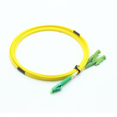 China FTTH Single Mode Duplex E2000 APC- LC APC Fiber Optic Patch Cord 3.0mm Patch Cable LSH- LC Fiber Optic Jumper Te koop