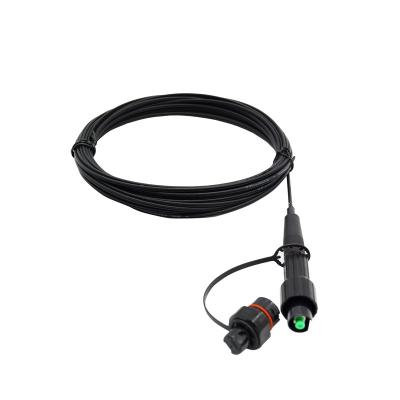 China 1550nm 12 core Waterproof IP67 Pigtail SC LC Patch Cord for sale
