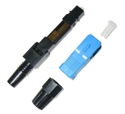 中国 プリエンベッド FTTH 3.0mm SC UPC ファストコネクタ アセンブリ 販売のため