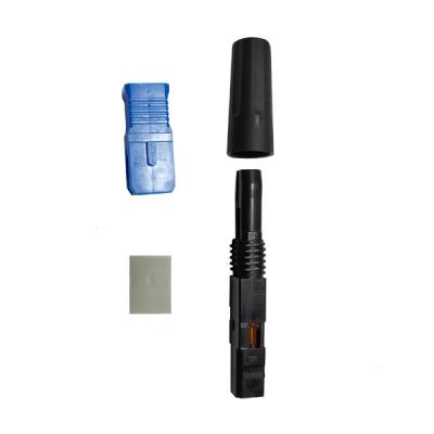 中国 青緑色 FTTH SC UPC APC 急速組立コネクタ 販売のため