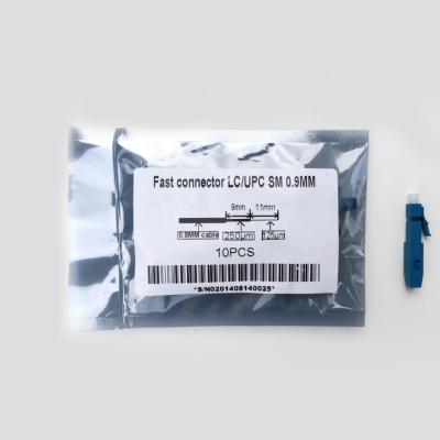 중국 CATV 단일 모드 광섬유 LC 패스트 커넥터 어셈블리 판매용