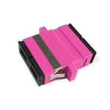 China Acoplador de fibra multimodo FTTH dúplex OM1 OM2 OM3 OM4 en venta