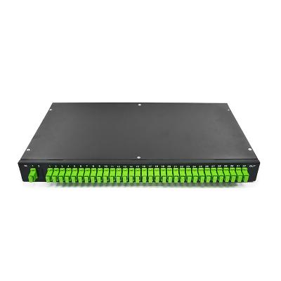 中国 固定ラック 搭載 1U 1X32 PLC スプリッタ FTTH パッチ パネル 販売のため