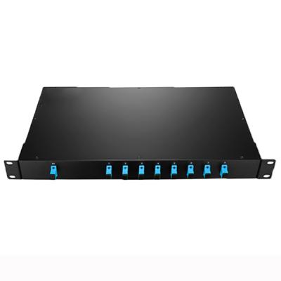 中国 固定ラック 搭載 1U 1X32 PLC スプリッタ FTTH パッチ パネル 販売のため